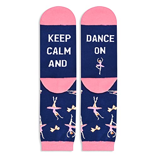 Fun Dance Women Dark Blue Socks – Happypop