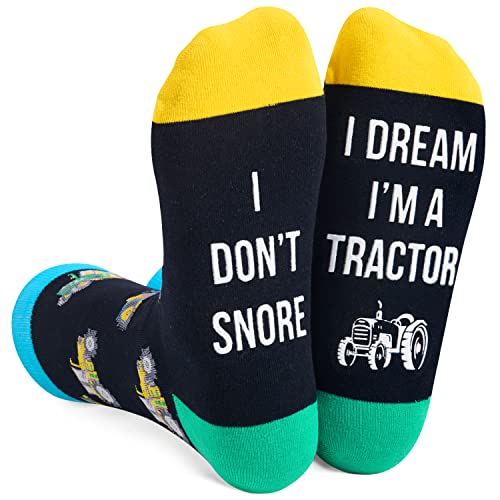 Unisex Funny Socks Truck Socks Tractor Socks, Men Women Funny Gifts Tr ...