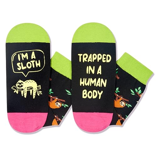 Versatile Sloth Gifts, Unisex Sloth Socks for Women and Men, All-occas ...