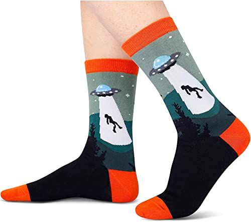 Alien Socks for Women, Fun Socks, Funny Socks, Cool Aliens Gift For Fr ...