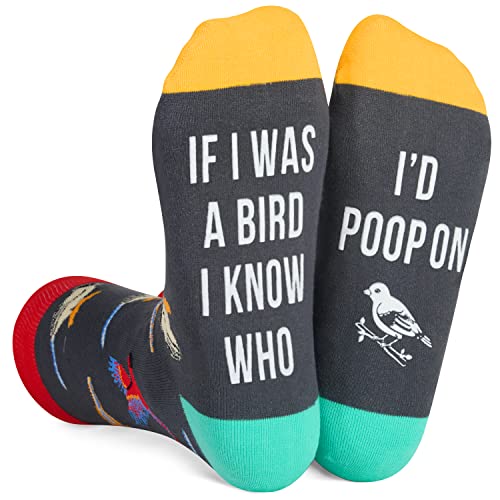 One-Size-Fits-All Bird Gifts, Unisex Bird Socks for Women and Men, Bir ...