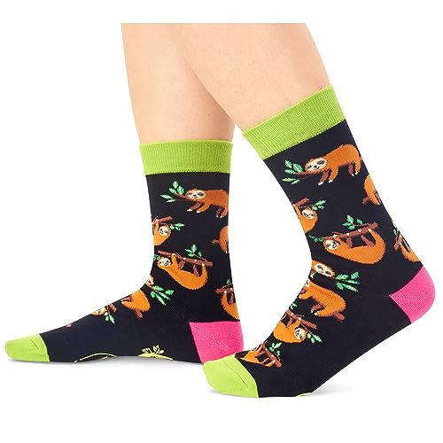 Versatile Sloth Gifts, Unisex Sloth Socks for Women and Men, All-occas ...