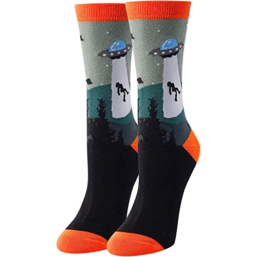Alien Socks for Women, Fun Socks, Funny Socks, Cool Aliens Gift For Fr ...