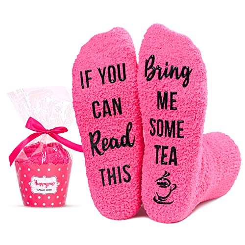 Women Tea Gift Tea Socks Novelty If You Can Read This Bring Me Some Te ...