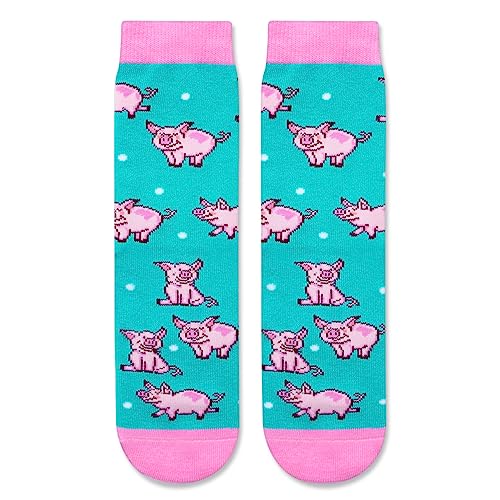 Novelty Pig Socks for Girls Piggy Socks, Funny Pig Gifts for Pig Lover ...