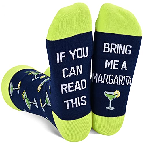 Unique Margarita Socks Ideal Gifts for Drinkers Funny Margarita Gift f ...
