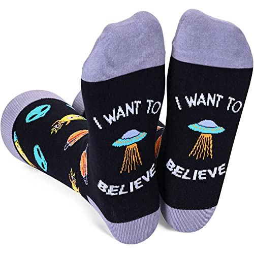Men Alien Socks, Fun Socks, Alien Gift, Space Alien Socks, Cool Aliens ...
