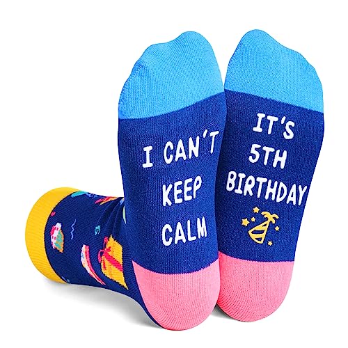 Crazy Funny Birthday Socks for Kids, Top Best Cool Birthday Gifts for ...