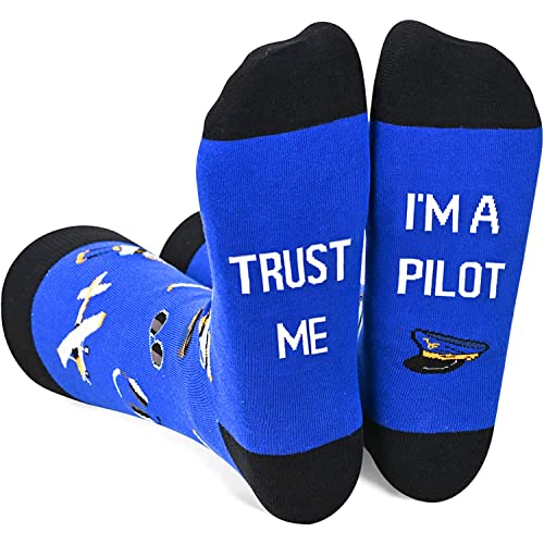 Funny Gifts for Pilot | Best Pilot Gift Ideas | Men's Pilot Socks ...