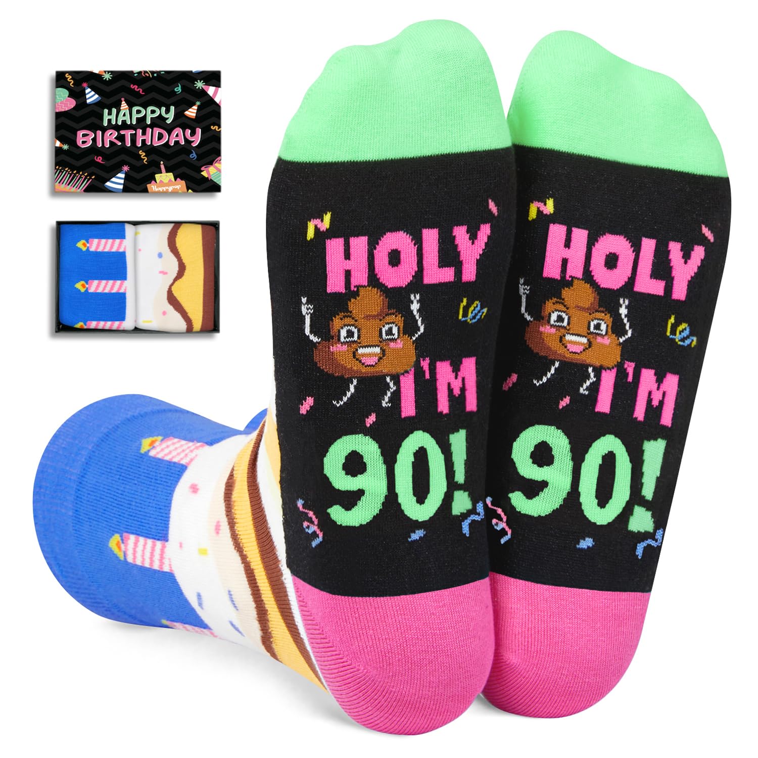 90th Birthday Gifts Ideas Socks - Best Gifts for 90 Year Old Man Woman ...