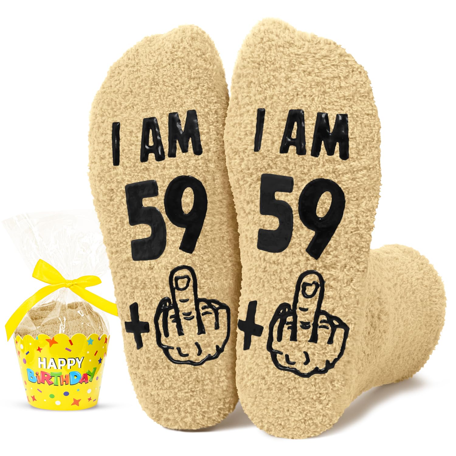 HAPPYPOP 60th Birthday Gifts Ideas - Socks for 60 Year Olds, Best Gift ...