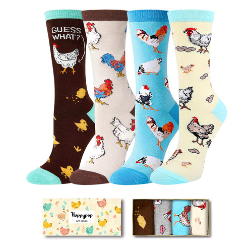 Chicken Gifts - Unique Gifts for Chicken Lovers - Novelty Chicken Socks ...