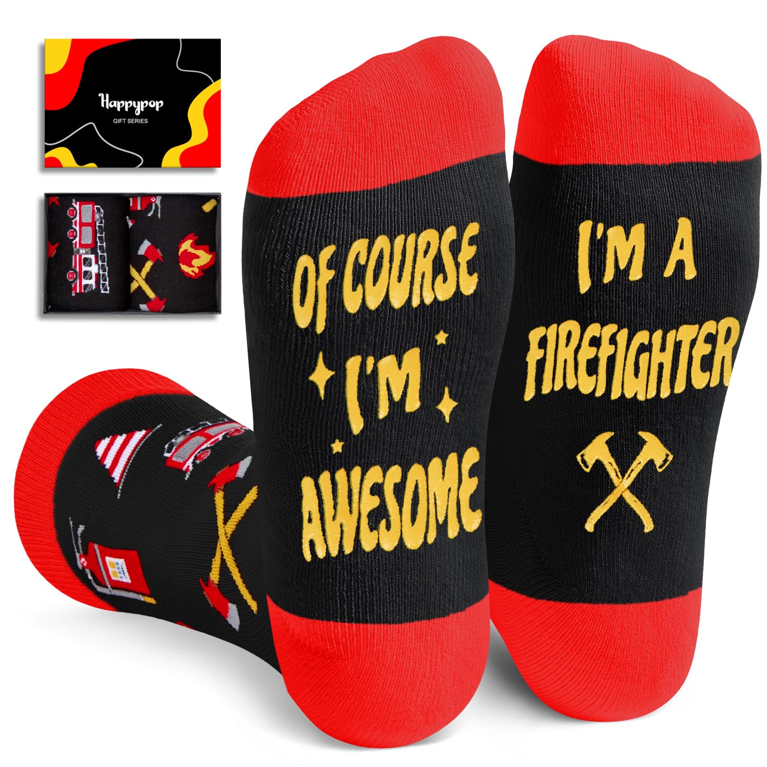 Firefighter Fire Flame Fireman Gifts - Firefighter Gifts For Men Women ...