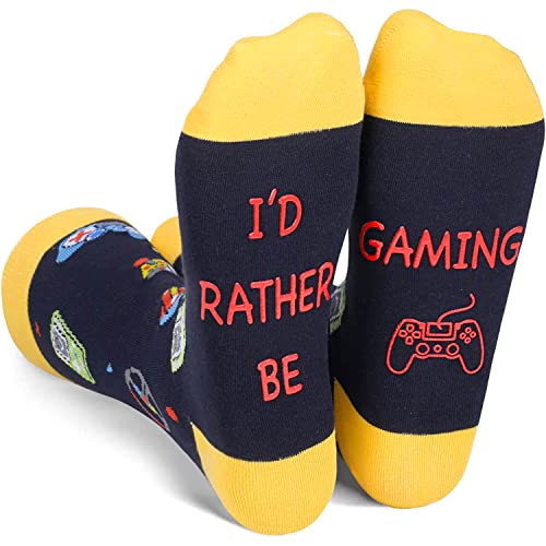 Gamer Gifts, Novelty Gamer Socks, Gaming Socks for Game Lovers, Funny ...