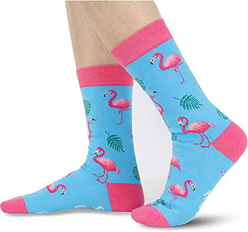 Gender-Neutral Flamingo Gifts, Unisex Flamingo Socks for Women and Men ...