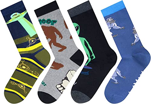 Funny Space Socks for Men Crazy Socks, Astronomy Gifts Outer Space Gif ...