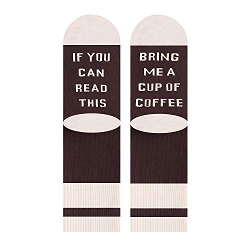 Funny Crazy Socks for Women, Coffee Gifts for Coffee Lovers Coffee Soc ...