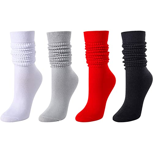 Fun Cute Colorful Slouch Socks For Women Girls, Scrunch Socks Women, C ...
