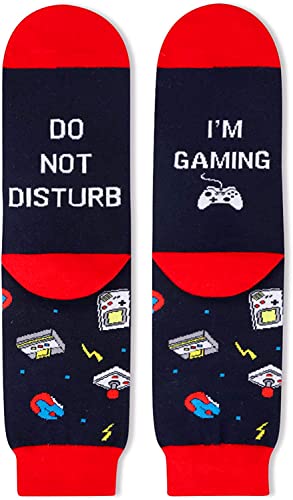 Funny Gaming Gifts, Video Game Socks for Men, Gaming Gifts for Him, No ...