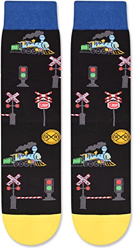 Train Socks Trainspotter Ts Train Ts Railway Ts Socks