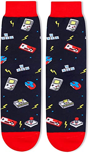 Funny Gaming Gifts, Video Game Socks for Men, Gaming Gifts for Him, No ...