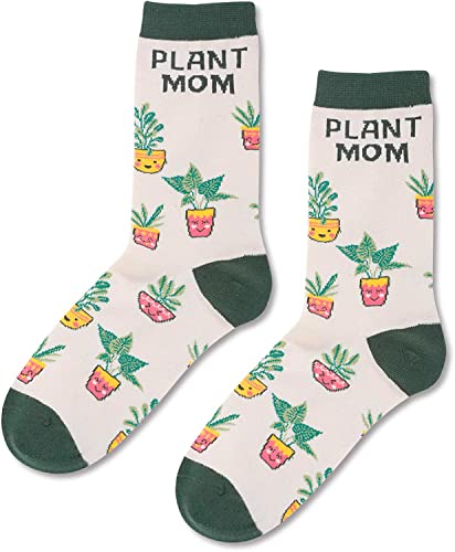 Funny Gardening Gifts for Women, Crazy Plant Nature Socks Plant Lady G ...