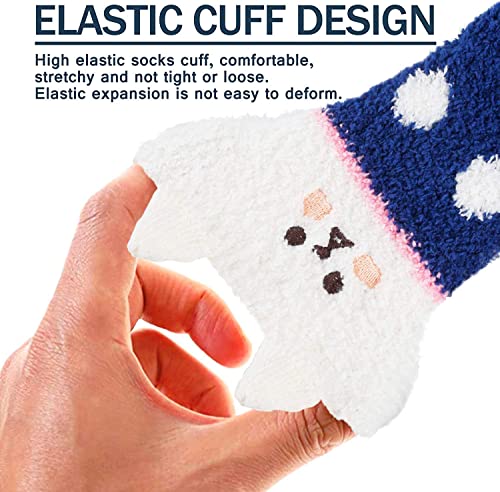 Women Fluffy Slipper Socks Thick, Warm and Cozy Socks Novelty Gift for ...