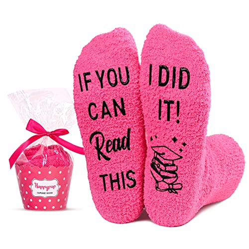 Funny Graduation Socks for Women, Gifts for Your Graduating Friends, C ...