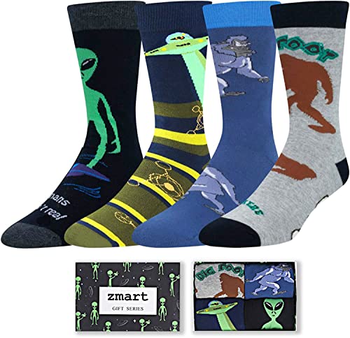 Funny Space Socks for Men Crazy Socks, Astronomy Gifts Outer Space Gif ...