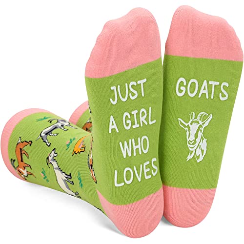 Goat Gifts For Women Lovely Animals Socks Gift For Goat Lover Valentin ...