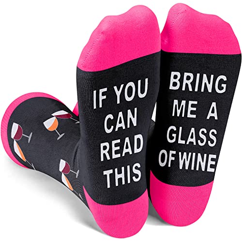 Unique Wine Socks Ideal Gifts for Drinkers Funny Wine Gift for Men and ...