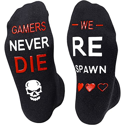 Video Game Socks for Men Women, Gamer Gifts, Unisex Gaming Gifts, Funn ...