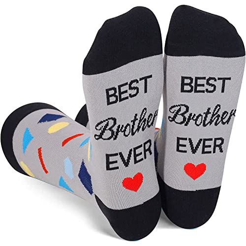 Crazy Funny Novelty Silly Gifts Socks for Brother, Present for Brother ...