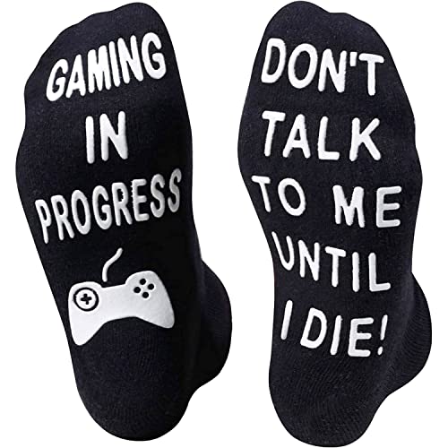 Funny Gaming Gifts Gamer Gifts, Novelty Gamer Socks For Men Women, Uni ...