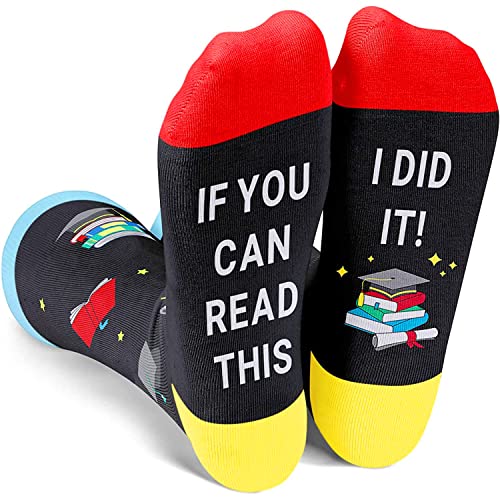 Cool Graduation Gifts for Her/Him, Funny Socks for Women Men Teens, Co ...