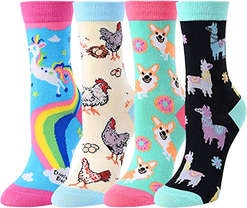 Best Gifts to Your Daughter, Funny Girls Socks for 4-7 Years Old, Girl ...