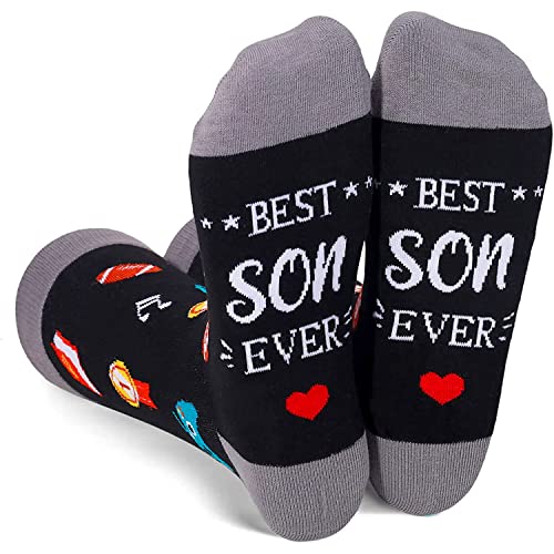 Best Son Ever Socks, Son Gift, Son Socks, Funny Socks for Son, Son Bir ...