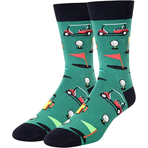Golf Lovers Socks, Sport Socks, Socks for Men, Novelty Golf Socks, Uni ...