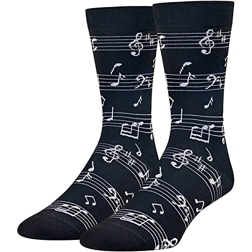 Music Note Socks for Men Women, Piano Gift for Music Producers, Music ...