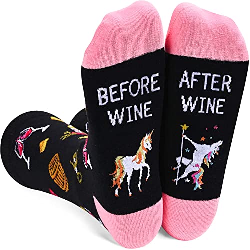 Wine Gift for Women Novelty Wine Socks Ideal Gifts for Wine Lovers Pre ...
