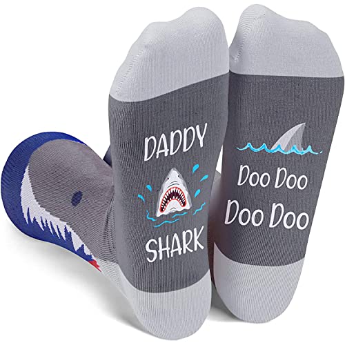Gender-Neutral Shark Gifts, Unisex Shark Socks for Women and Men, Shar ...