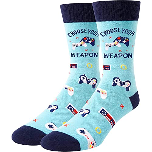 Gaming Gifts for Him, Video Game Socks for Men Who Love Game, Funny Ga ...