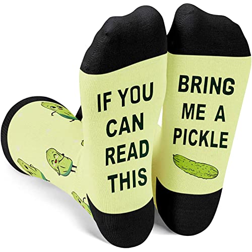 Funny Pickle Socks for Unisex Adult Who Love Pickle, Novelty Pickle Gi ...